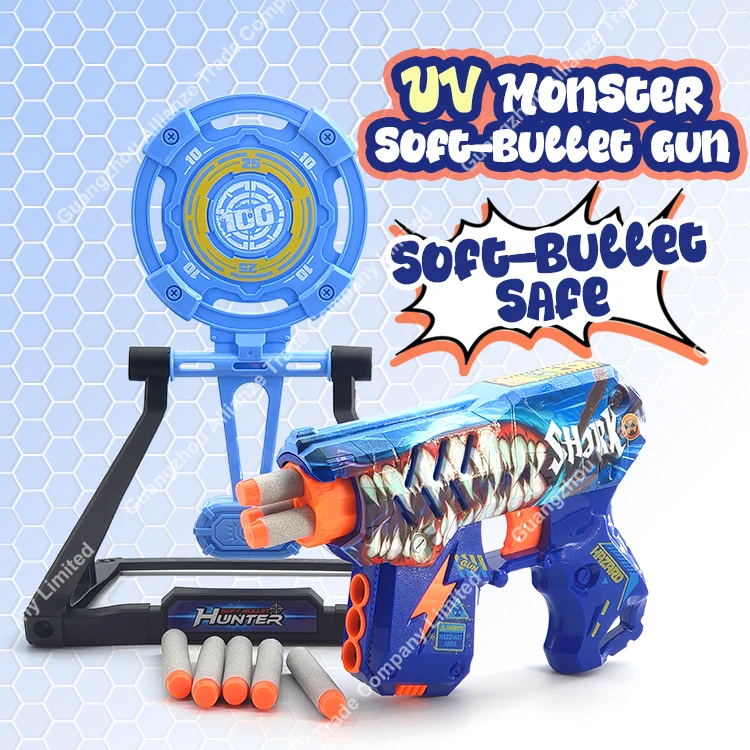 Training Playing Shots Foam Eva Soft Bullet Gun Set Shooting Foam ...