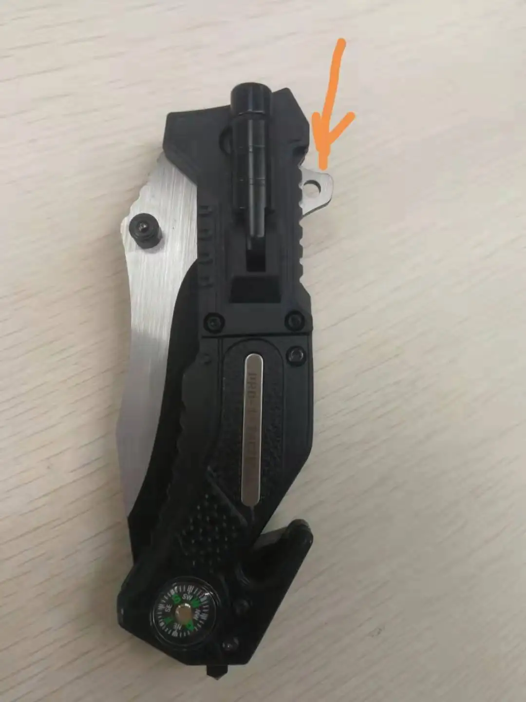 Folding Fire Fighter Rescue Knife - Durable & Versatile