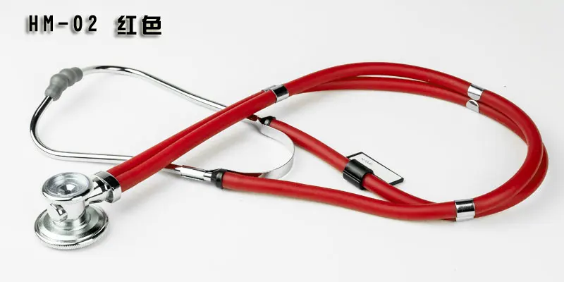 Transparent Tube Double Barrel Stethoscope - Sprague Rappaport