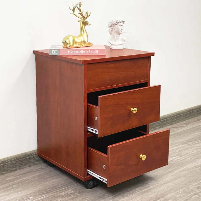 Advanced Design Style Bedroom Wooden Nightstands Folding Table Coffee ...