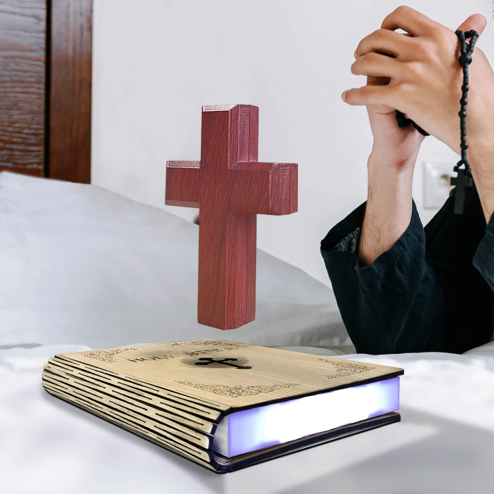 HCNT New Design Levitating James Christian Holy Bible Book