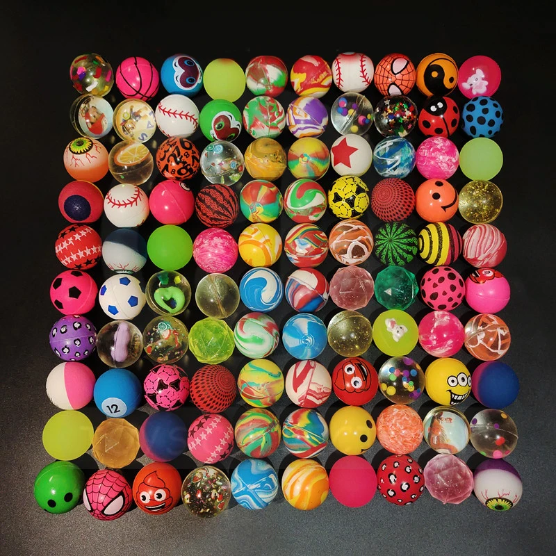 Toy Balls Rubber Bouncing Balls 24 25 27 29 32 35 45mm Wholesale Bounce ...