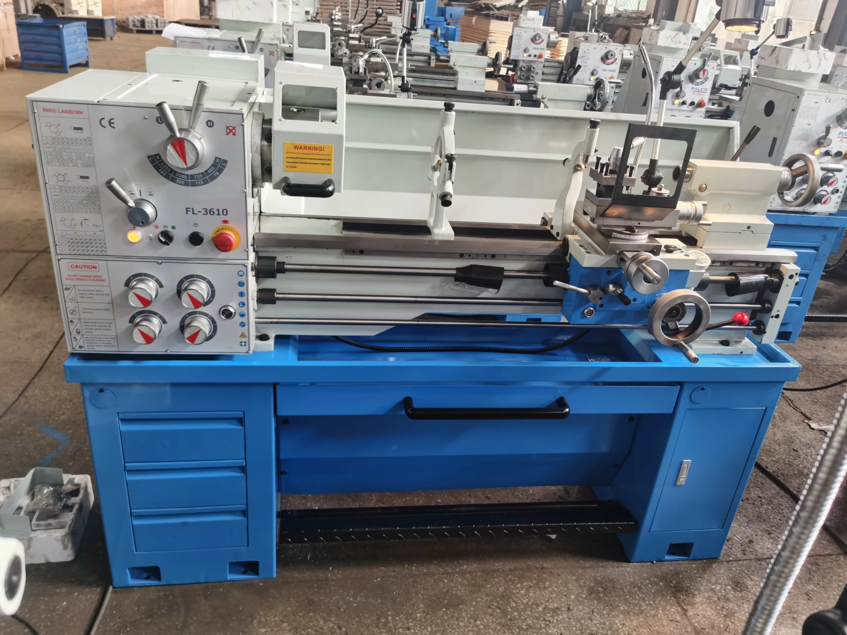 High-Accuracy Mechanical Horizontal Parallel Lathe Manual Variable ...