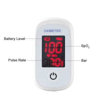 Household Medical Devices Fro-100 Red Led Display Low Perfusion ...