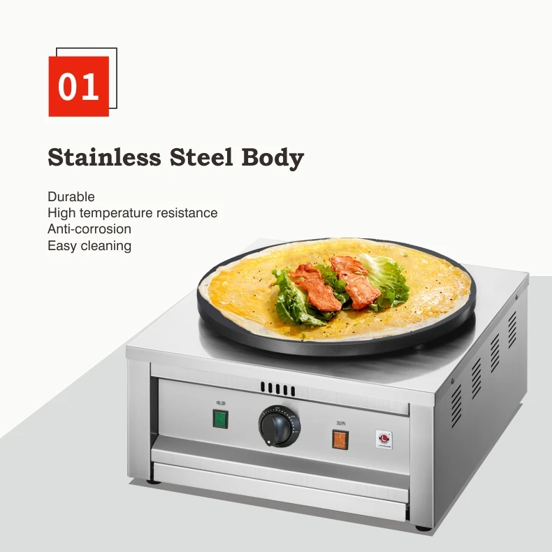 Professional Crepe Maker - Efficient Pancake Production