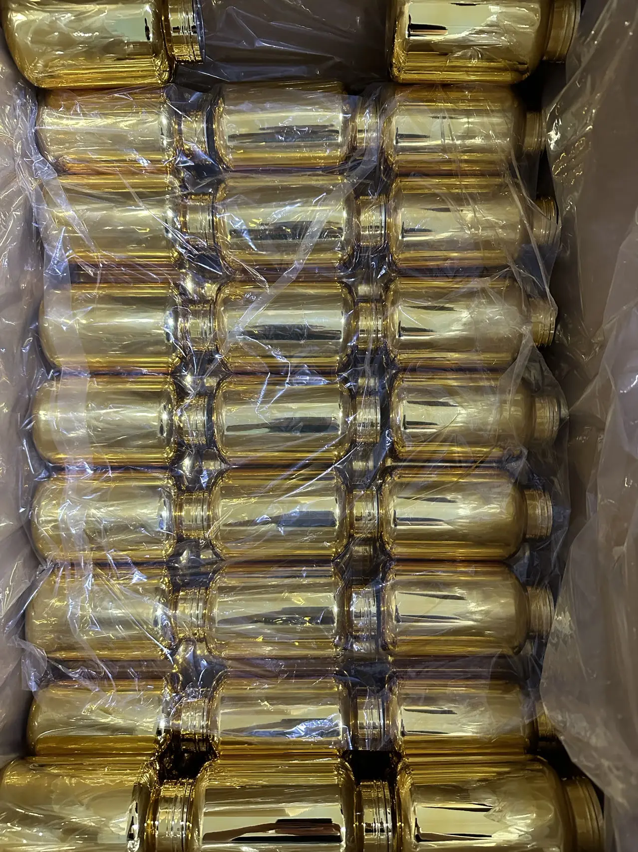 Wholesale Gold Plastic Bottle Pill Capsule Medicine Container Vitamin ...