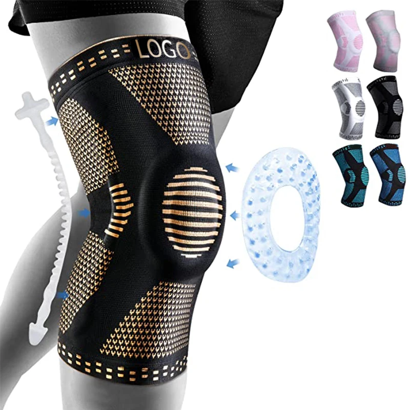 2022 New High Quality Compression Sport Basketball Football Leg Knee ...