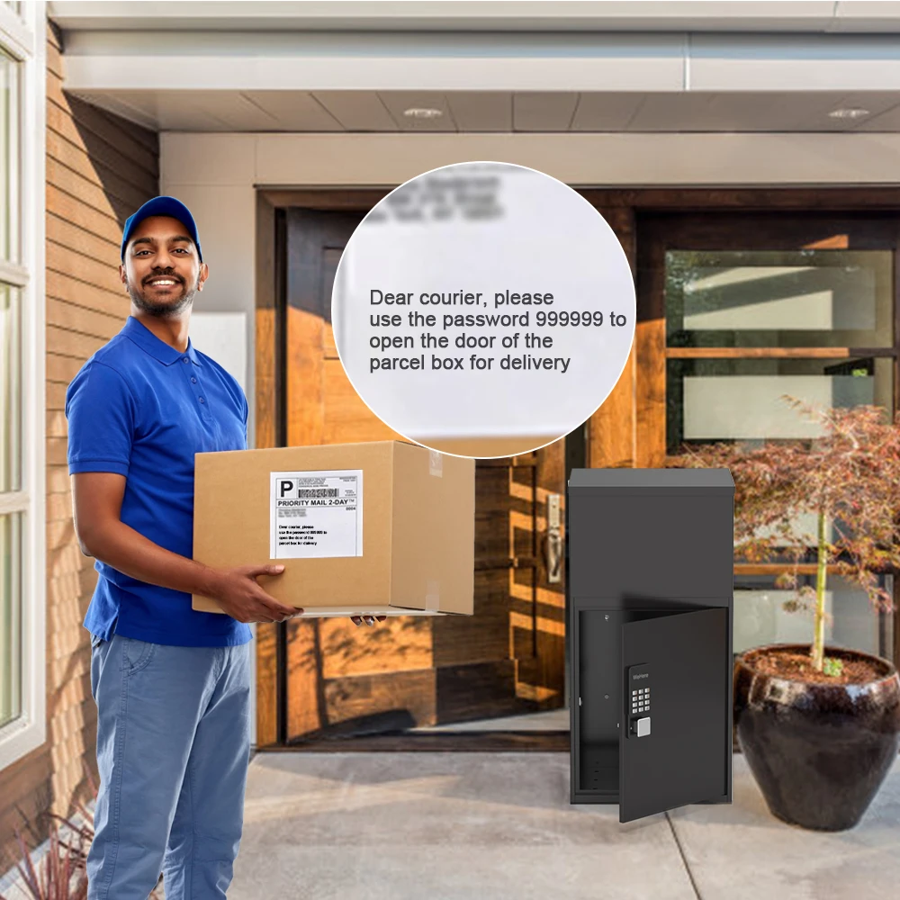 Secure Your Parcels with Anti-Theft Outdoor Smart Mailbox