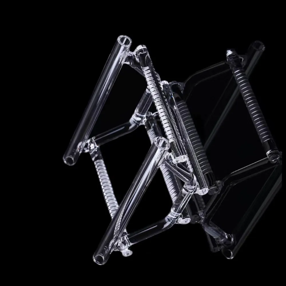 99.99% Purity Silicon Wafer Carrier Quartz Boats Clear Quartz Glass ...