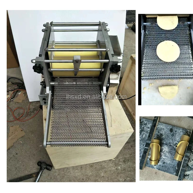 Wheat Commercial Portable Flour Automatic Roti Chapatti Tortilla Making ...
