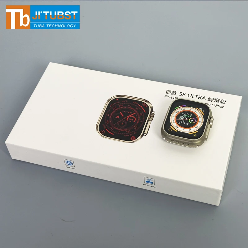 4g Sim With Card Call S8 Ultra Smartwatch Series 8 9 S9 S8ultra X8 Dw88 Dw89 Wifi Gps Camera Con ...