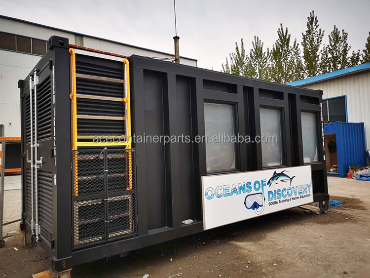 Custom Made Electric Air Heater Outdoor 20ft 20 Foot Shipping Container ...