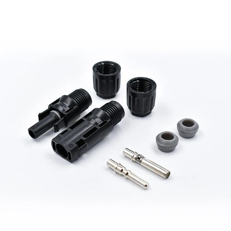 Waterproof Ip68 Electric Male And Female Copper 2 Pin Solar Dc ...