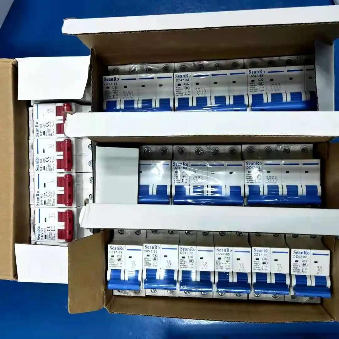 Sunro Pv Solar Air Switch Mcb 80a 100a 125a Dc Miniature Circuit ...