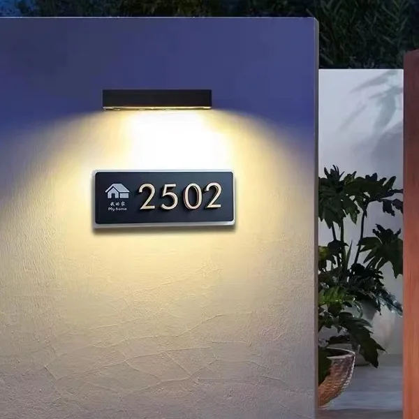 Modern Simple Outdoor Waterproof Led Wall Lamp 12w 18w 30w Courtyard ...