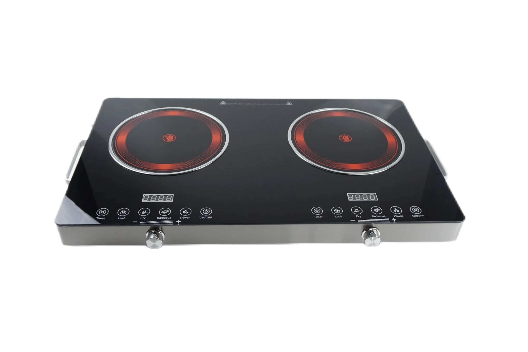 Case Ring Infrared Cooker Design Premium Stainless Steel Tempered Glass ...