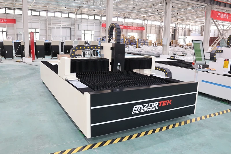 Razortek 1000w 1500w 2000w Metal Sheet Tube Fiber Laser Cutting Machine ...
