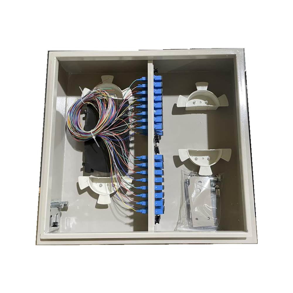 FTTH Fiber Optic Terminal Box - 48 Core Wall Mount