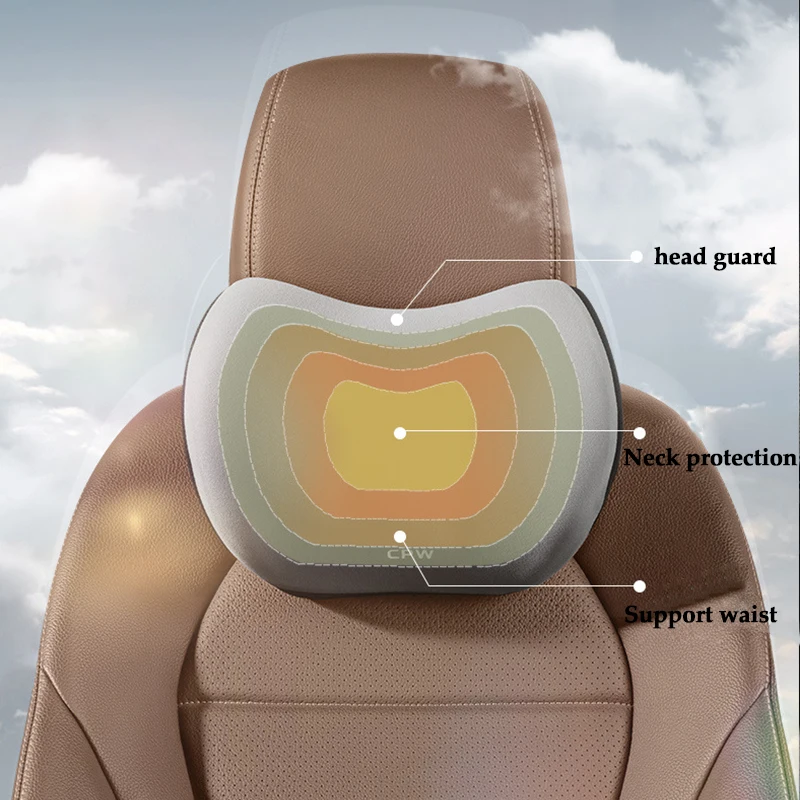 Custom Made Ergonomic Memory Foam Headrest Car Neck Pillow| Alibaba.com