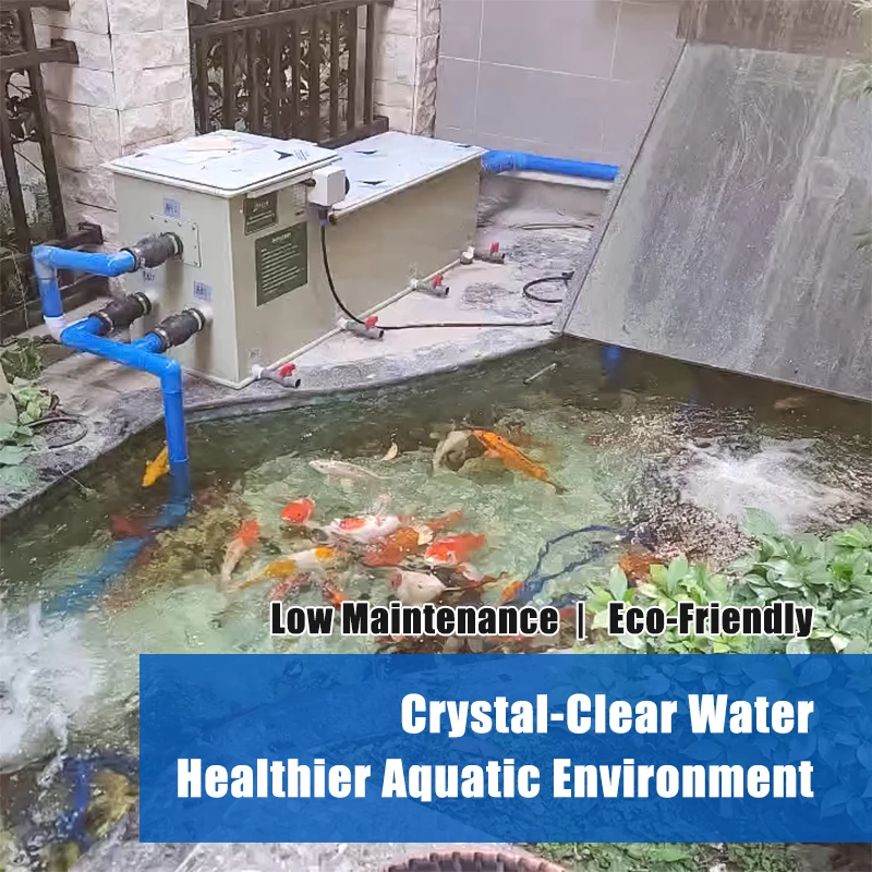 Qlozone Household Garden Koi Pond Filter System - 5m3/h