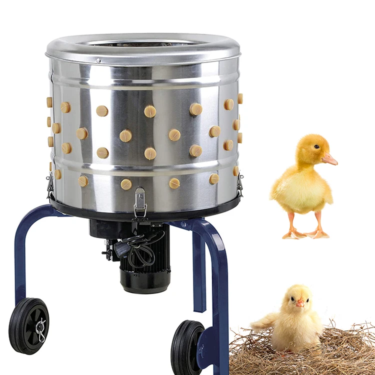 Commercial Poultry Duck Hair Feather Peeling Cleaning Chicken Plucker ...