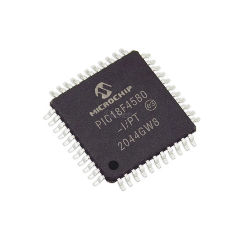 New Pic18f4580 Qfp 44 Microcontroller Mcu Original Ic Chip Pic18f4580 I Pt
