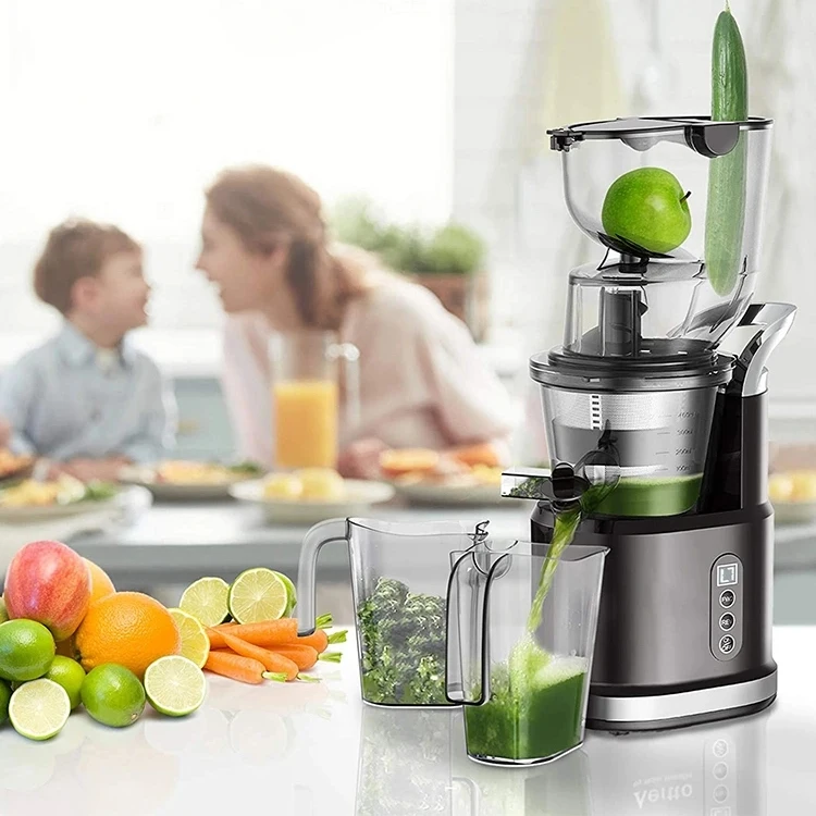 Easy To Clean Slow Juicer Machine Extractor For Vegetables Big Mouth ...
