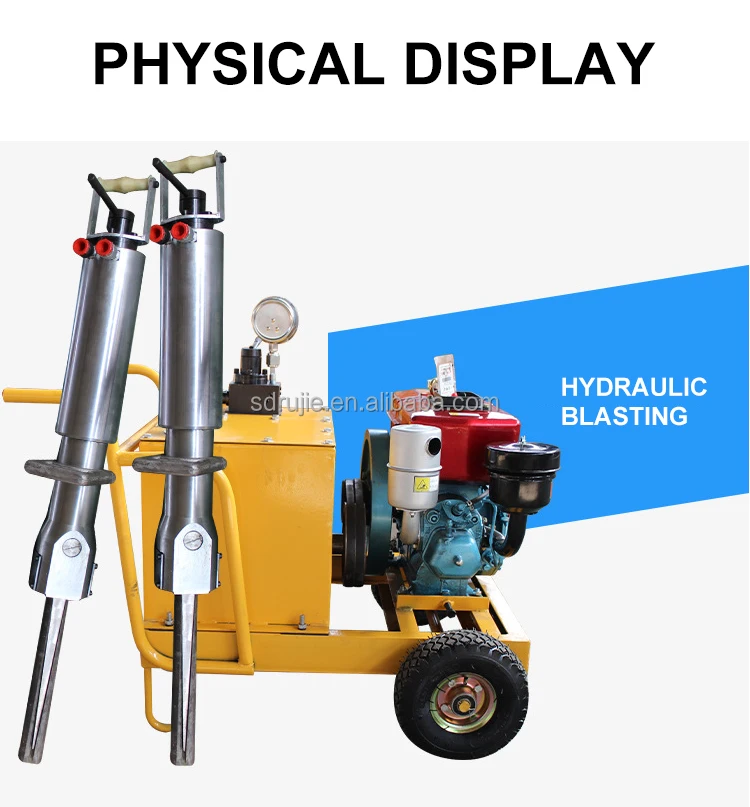 Portable Hydraulic Rock Splitters Stone Rock Splitting on Sale| Alibaba.com