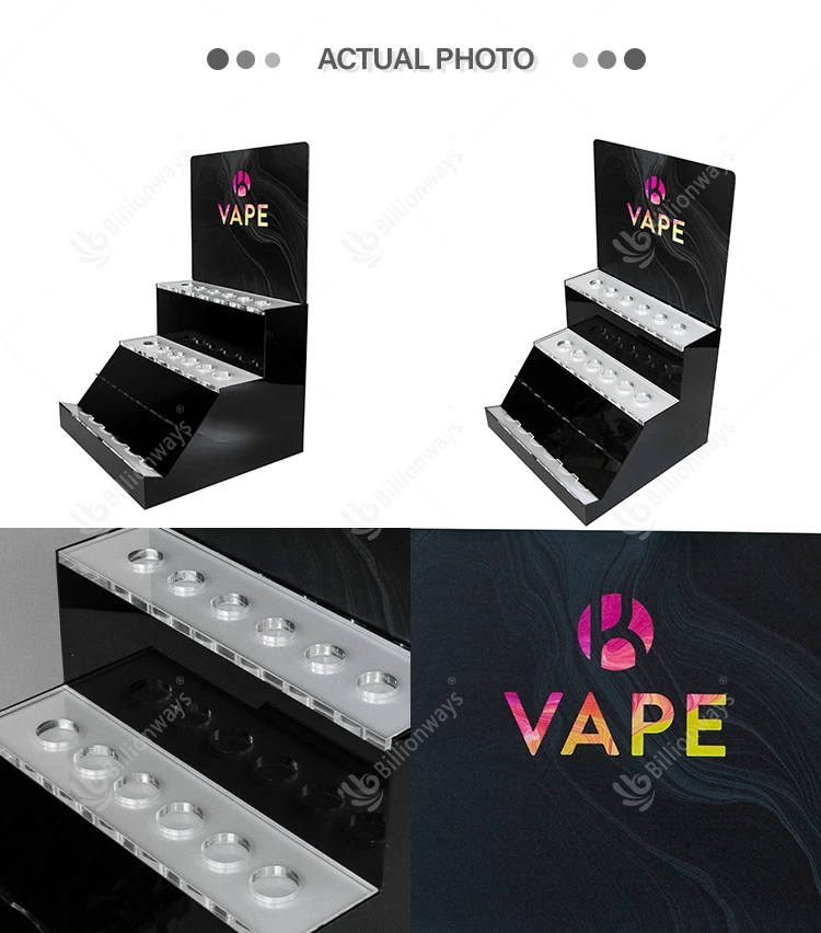 Customized Led Lights Counter Cigarette Counter Display Stand Cabinet ...