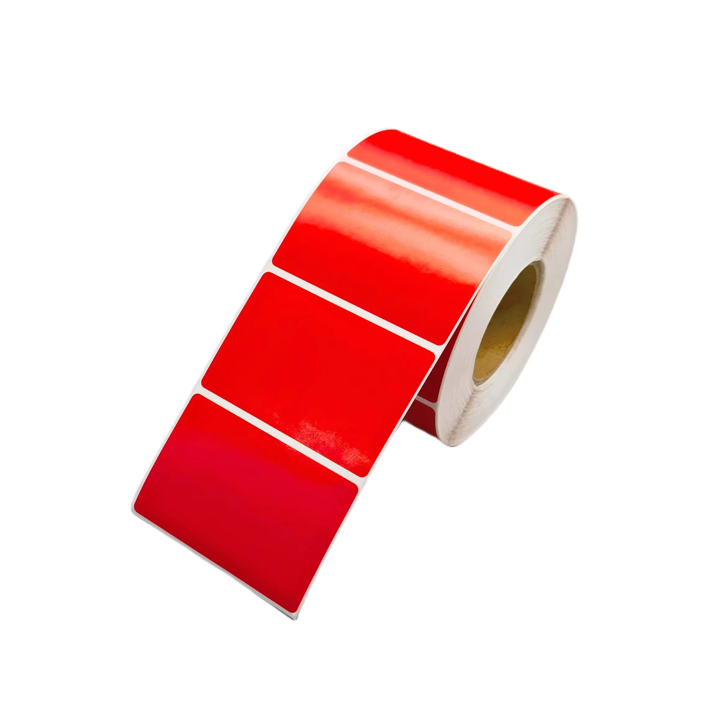 Factory Direct 1000pcs Custom 60mm*40mm Red Thermal Labels Waterproof ...