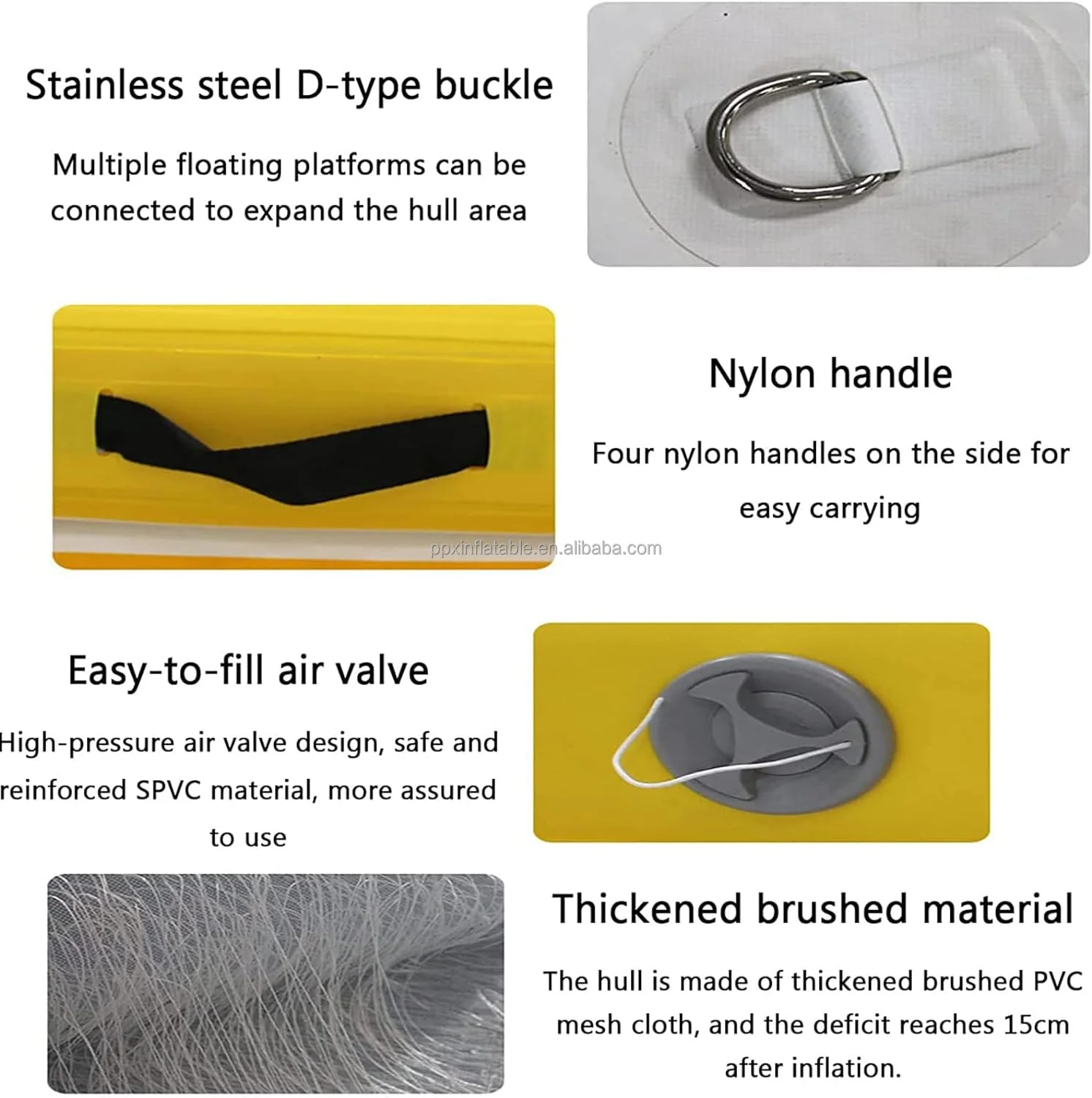 Lake Sport Game PVC Floating Jump Inflatable Jumping Pillow Water ...