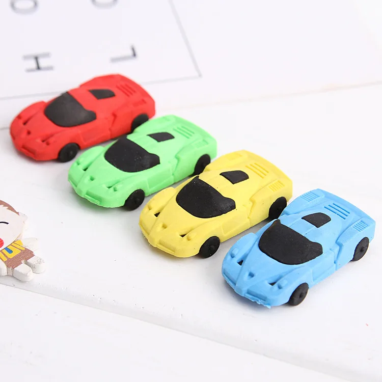 Gl Oem Personaje De Dibujos Animados De Goma For Kids Cute Pencil Car ...