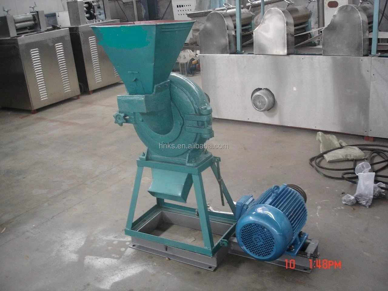 Small Corn Milling Machine Corn Hammer Mill Electric Corn Mill Grinder ...