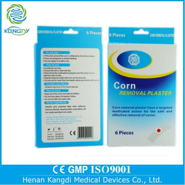 Salicylic Acid Corn Removal Plaster And Phenol Plasters For Relief ...