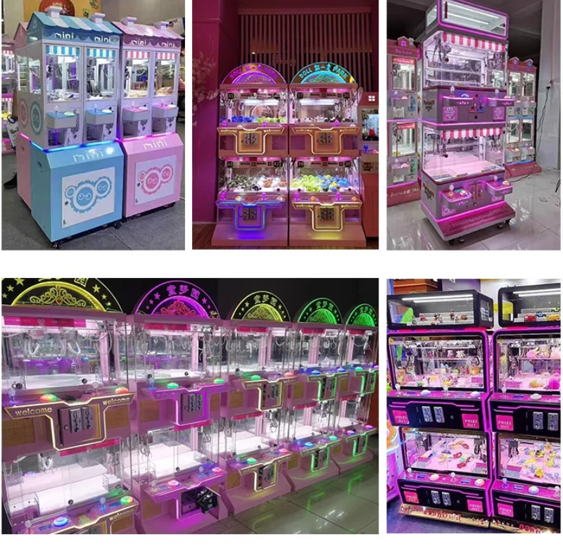 Custom Game Center Coin Operated Arcade - Buy Claw Machine Game Crane ...