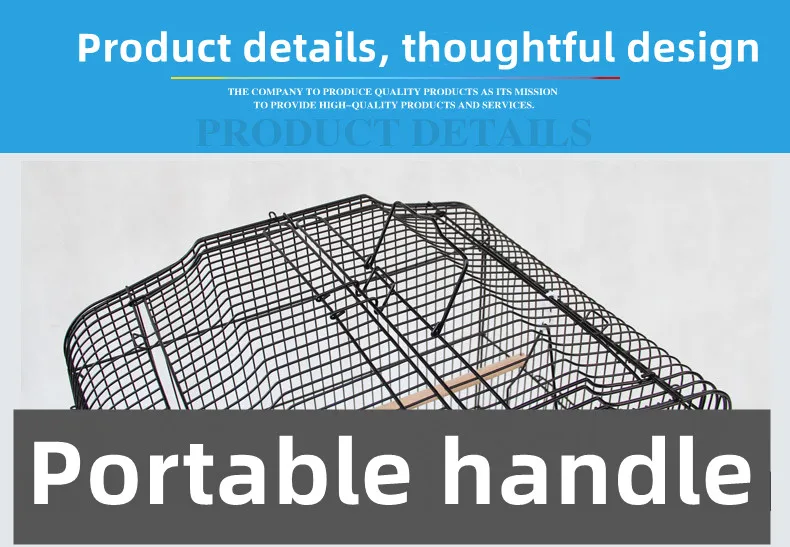 Horizontal Sliding Iron Large Bird Cages Collapsible Easy Shipping ...