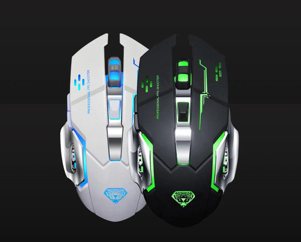 DIVIPARD Q3 Wireless Gaming Mouse - RGB Backlit & Programmable