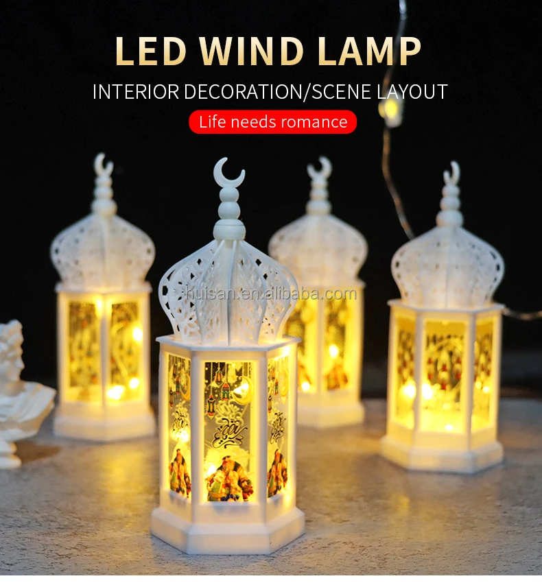Muslim Lights for Eid Mubarak - Decorative Mini Lanterns