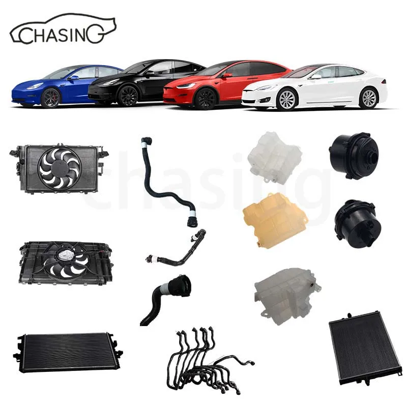 For Tesla Full Set Body Parts Cooling System Auto Steering Lighting ...