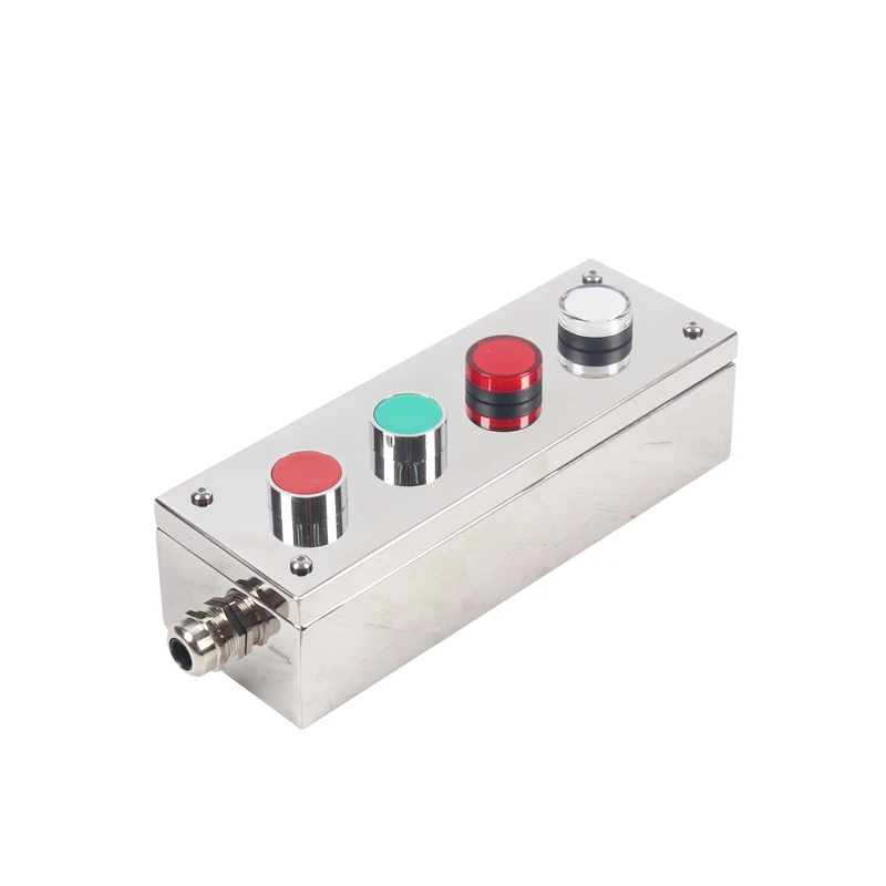 Ip66 Equipment Protection Emergency Stop Control Switch Box Stainless ...