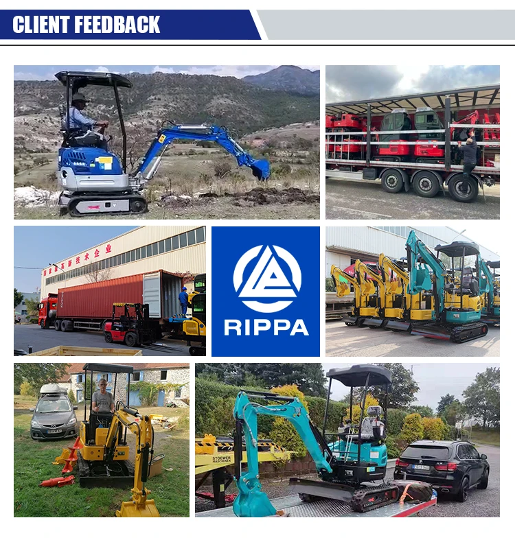 Rippa Ndi355 Crawler Digger Farm Digger Epa Engine Excavator Mini ...