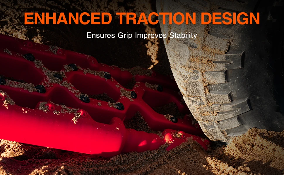 Ambull Offroad Recovery Kit - Traction Boards for Sand, Mud, and Snow
