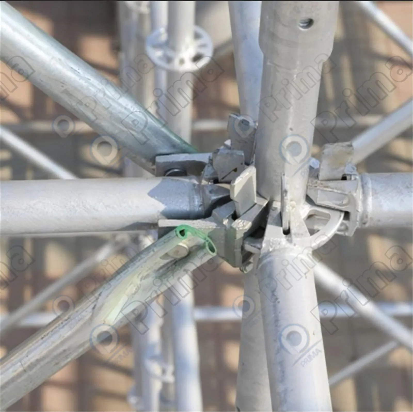Galvanized Pan Buckle Adjustable Steel Scaffolding Shoring Prop Used in ...