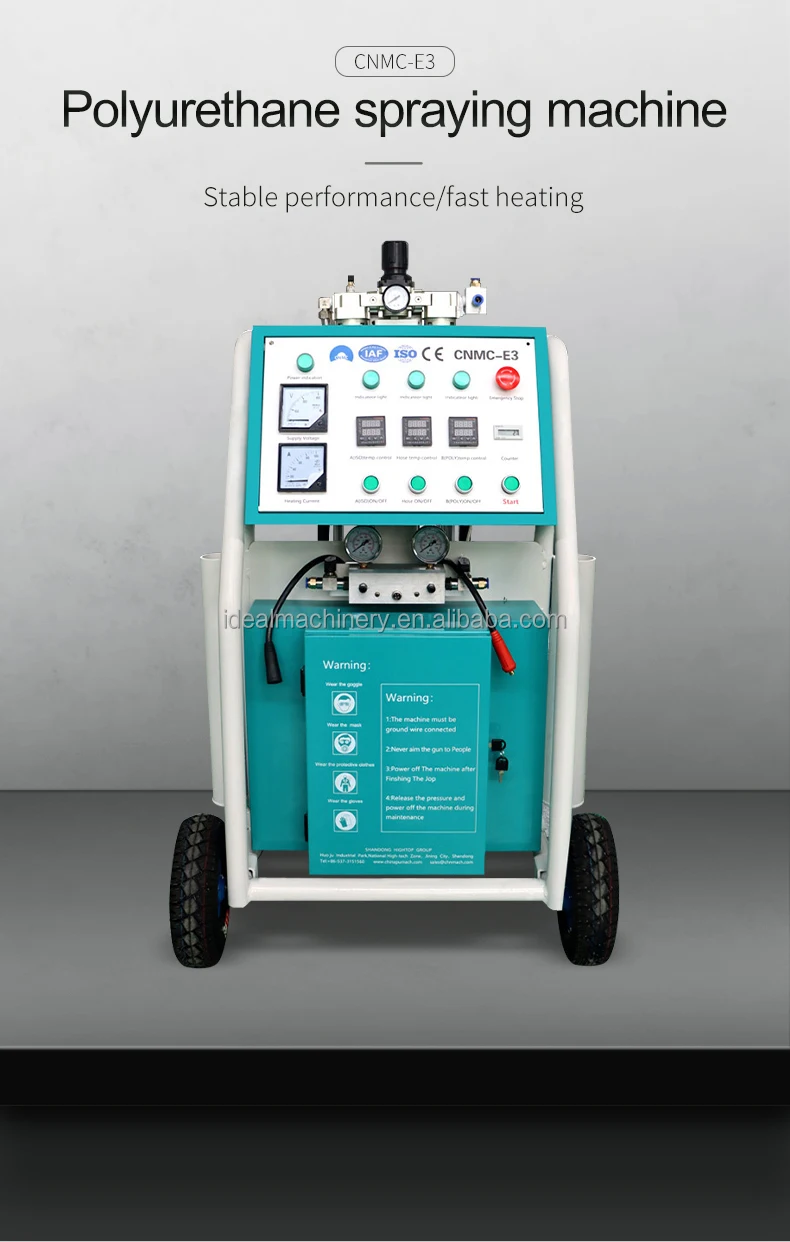 Mini Electric Polyurethane And Polyurea Spray Machine Cold Spray Polyurea High Pressure Spray