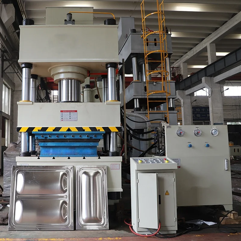 Steel Water Tank Press Machine 500 Ton Dish End Cover Forming Hydraulic ...