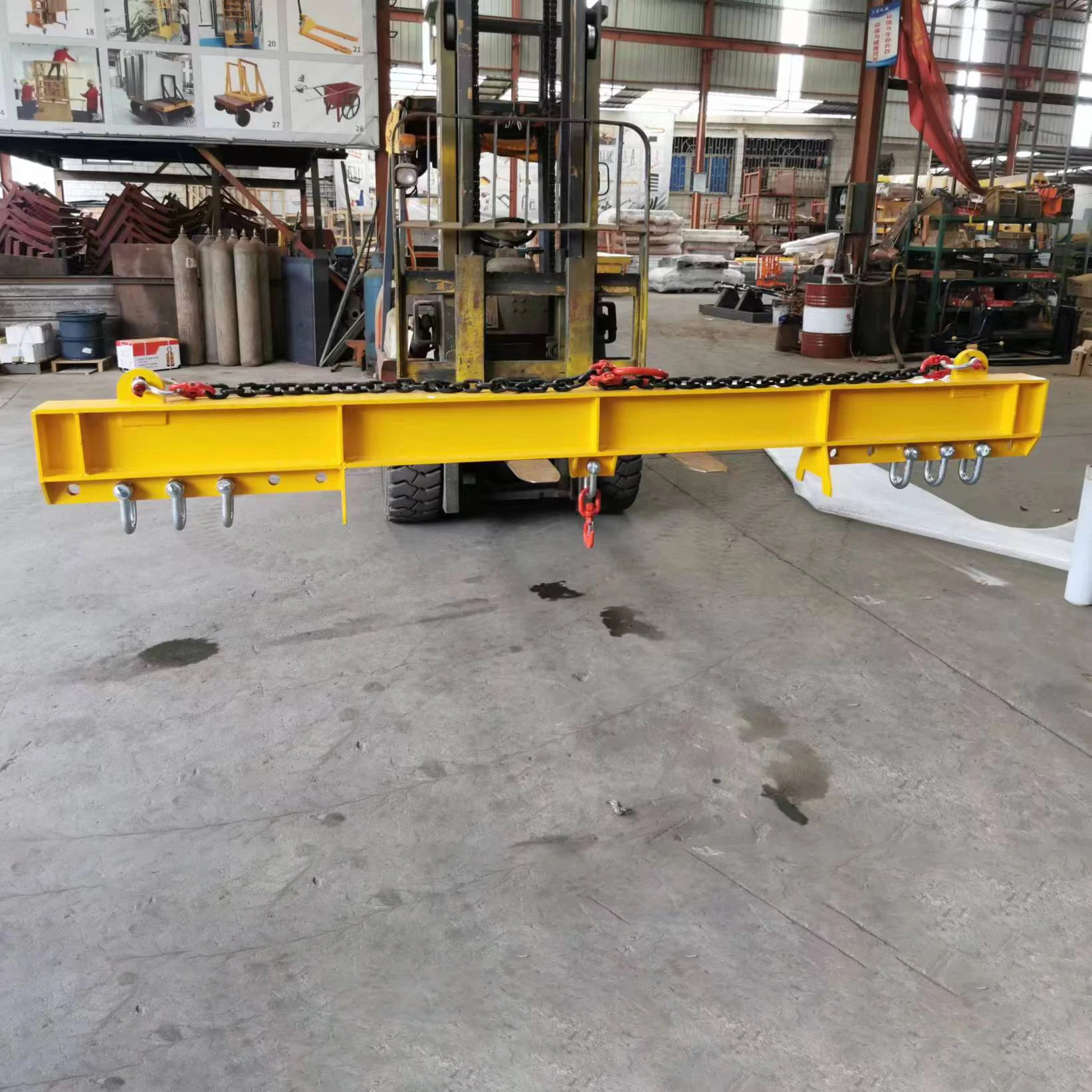 Custom Factory Sale Stone Load Handler Spreader Lifting Bar Parallel ...