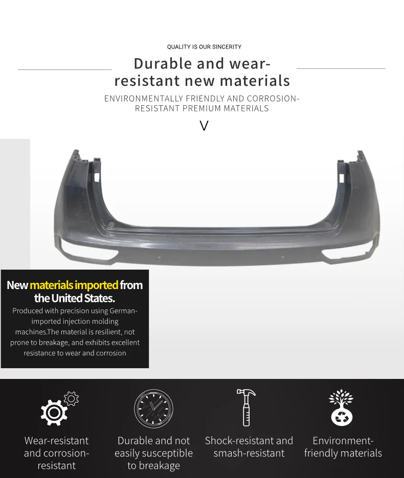 DAXIN Auto Parts Body Kit Car Bumper for KIA SPORTAGE 2016 86611-F1000 ...