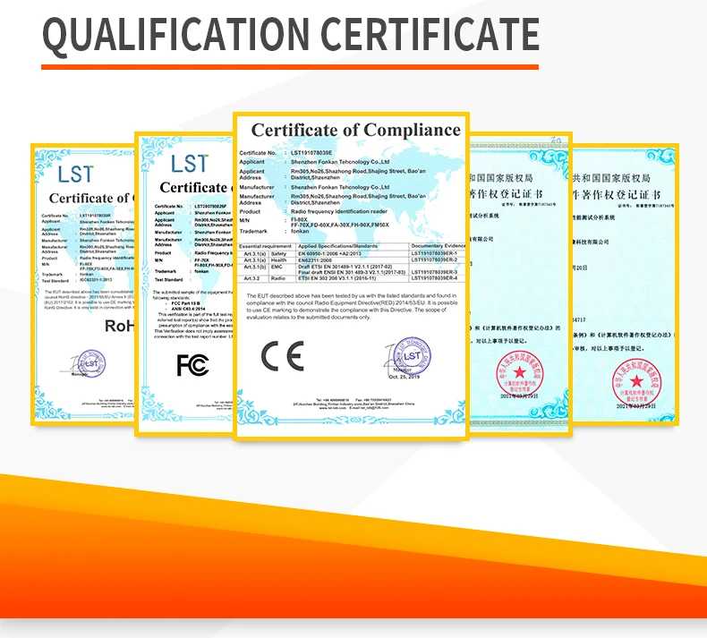 Vehicle RFID Control System: UHF Tag Sticker for Car Windshield, 0-8m ...