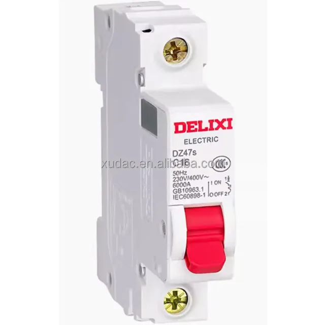 Miniature Circuit DZ47s 1P C Curve 2A 6A 10A 16A 20A 25A 32A 40A 50A 63A| Alibaba.com