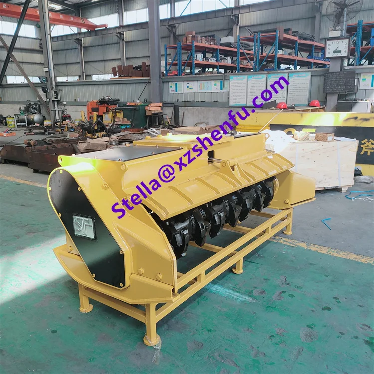 Excavator Hydraulic Drum Mulcher - Buy Excavator Hydraulic Drum Mulcher ...
